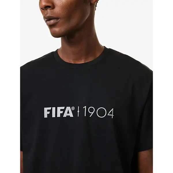 FIFA 1904 Logo-print Uniform Cotton T-shirt