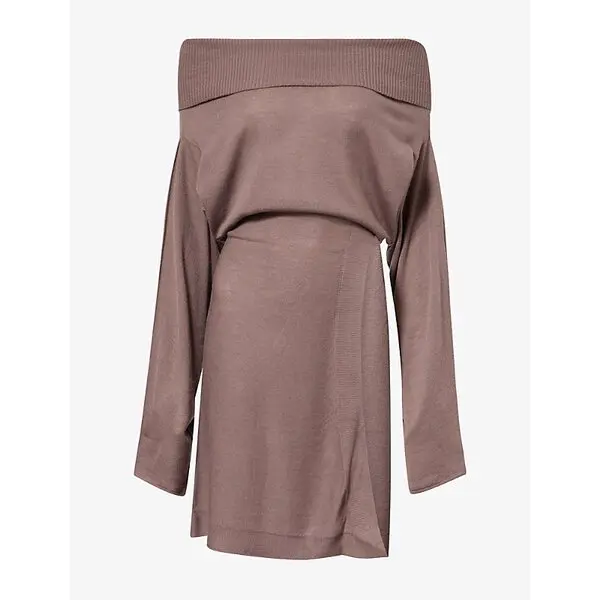 Rick Owens Scarf Long-sleeve Wool Jumper