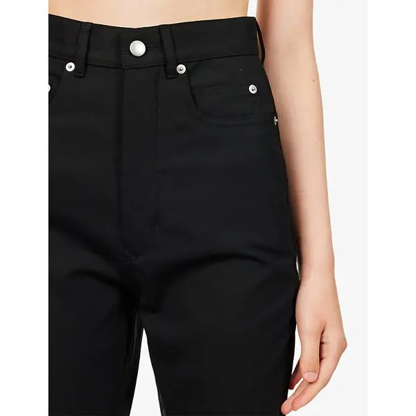 Rick Owens Bolan Flared-leg Wool-blend Trousers