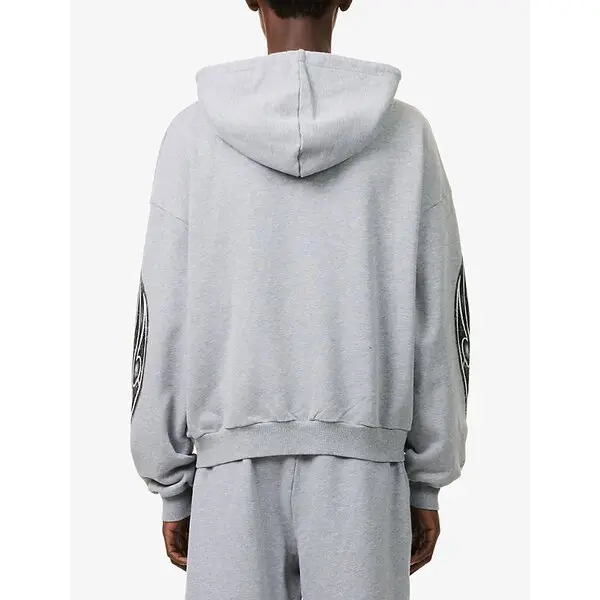 GODMADE Vivid Logo-print Cotton Hoodie