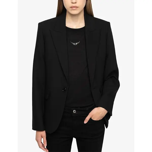 Zadig&Voltaire Vavy Embellished Woven Blazer