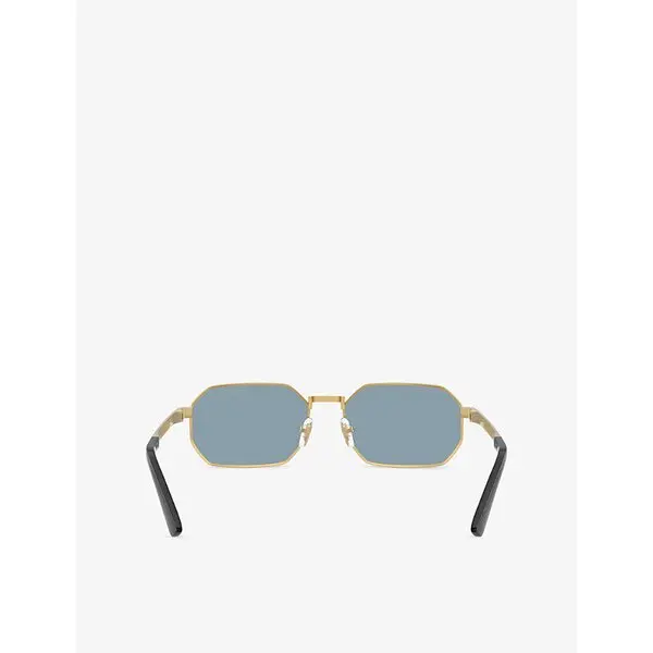 Versace Ve2297 Irregular-frame Metal Sunglasses