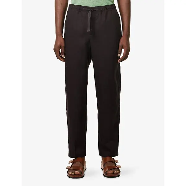 Orlebar Brown Alex Tapered-leg Linen Trousers