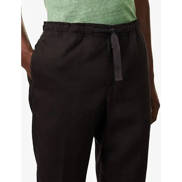 Orlebar Brown Alex Tapered-leg Linen Trousers