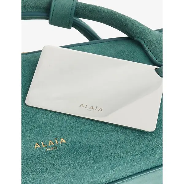 Alaïa Le Teckel Suede Clutch Bag