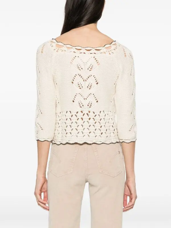 MARANT ETOILE Lua Cotton And Wool Top