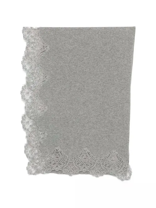 Ermanno Scervino Lace-trim Scarf