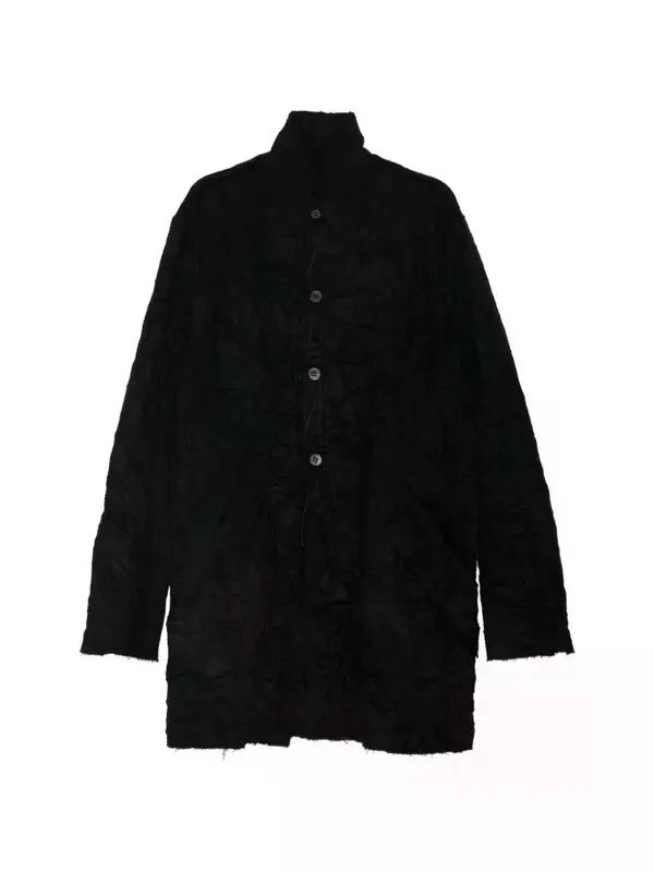 D HYGEN Crinkled-effect Coat