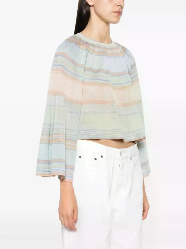 Zimmermann Striped Metallic-thread Knit