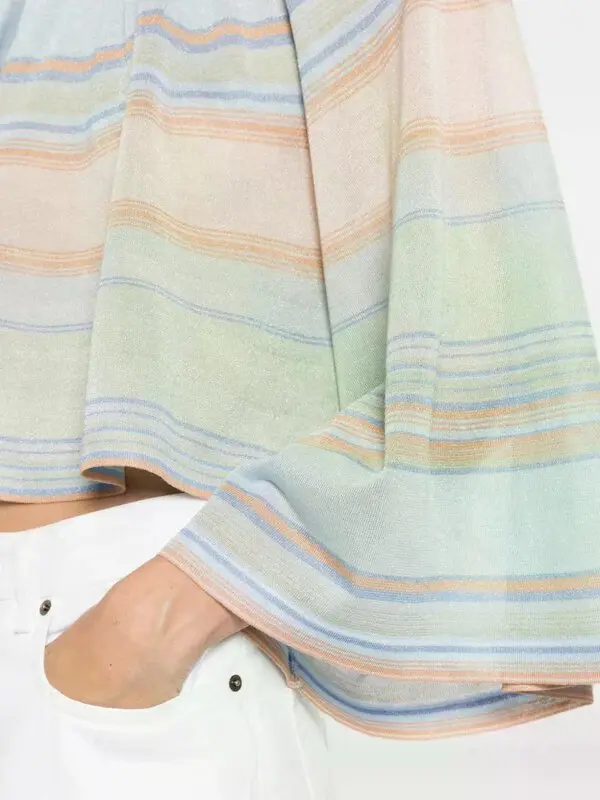 Zimmermann Striped Metallic-thread Knit