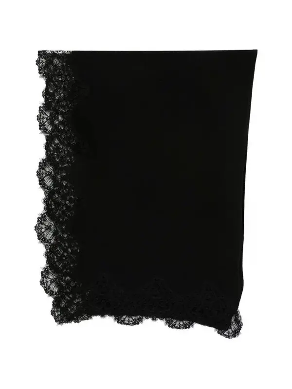 Ermanno Scervino Lace-trim Scarf