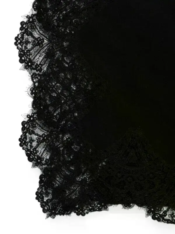 Ermanno Scervino Lace-trim Scarf