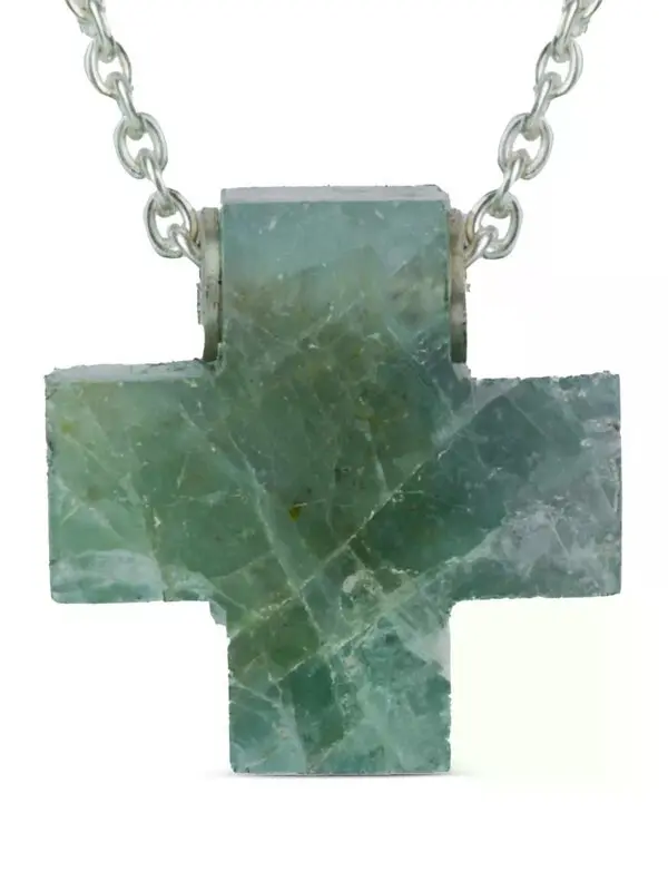 PARTS OF FOUR Sterling Mini Plus Necklace - Silver
