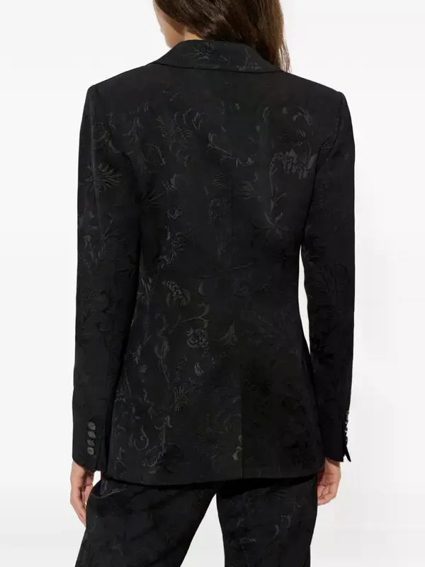Etro Floral-jacquard Single-vent Blazer