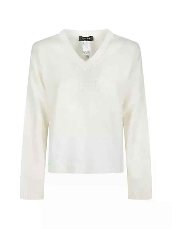 Fabiana Filippi V-neck Sweater - Neutrals