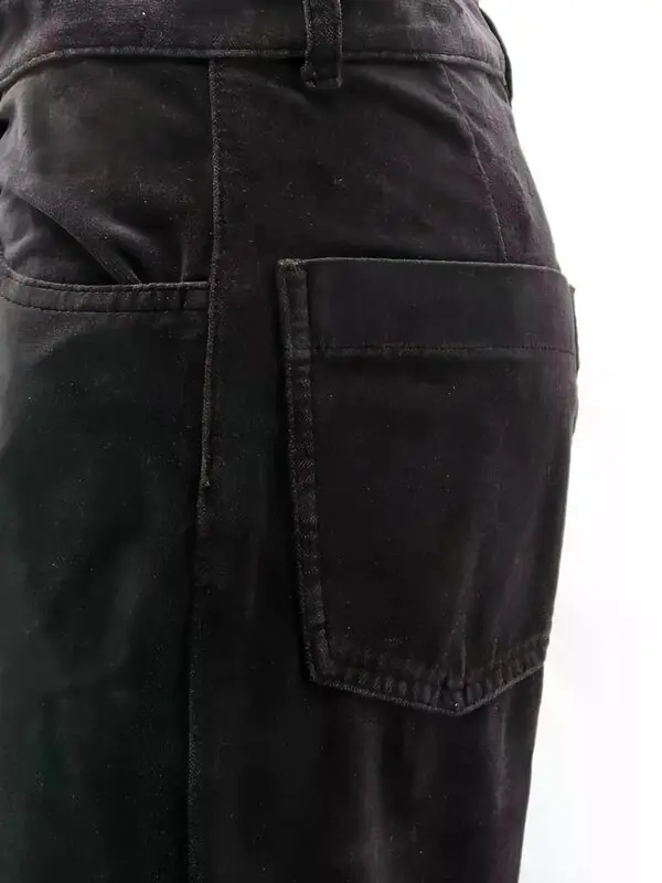 Aspesi Wide-leg Velvet Trousers