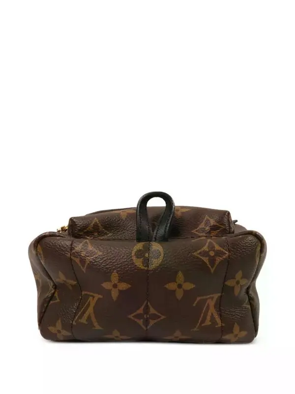 LOUIS VUITTON Mini Palm Springs Backpack In Monogram Canvas - Brown