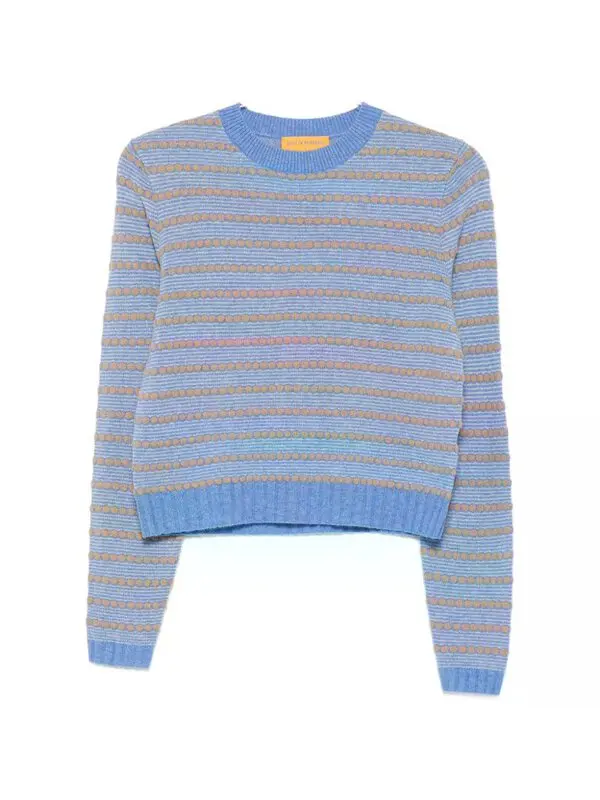Guest In Residence Long-sleeve Striped Sweater