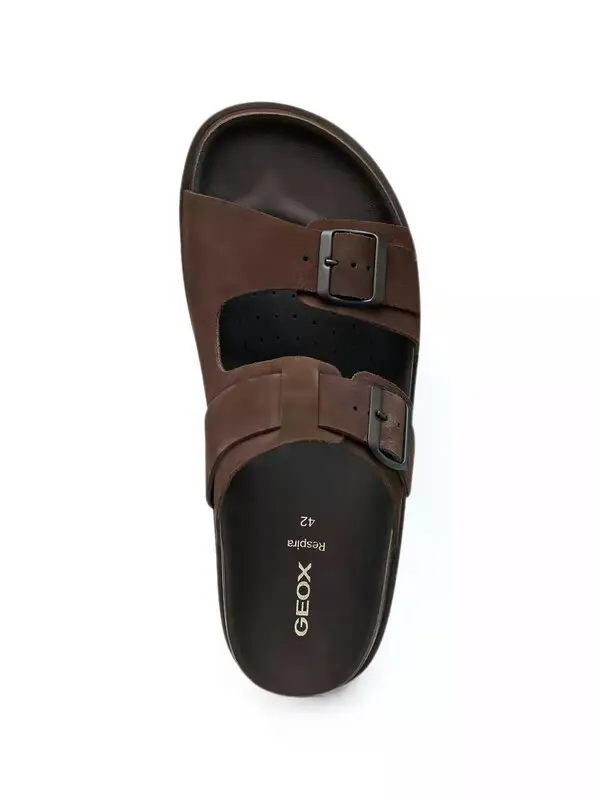 Geox Parnaiba Buckle-fastening Leather Sandals