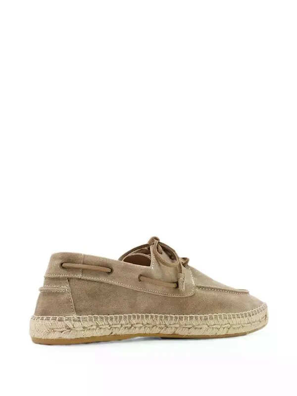 FORSA Enzo Lace-up Espadrilles - Brown
