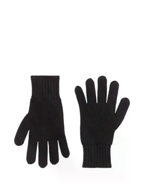 Dolce & Gabbana Knitted Virgin-wool Gloves