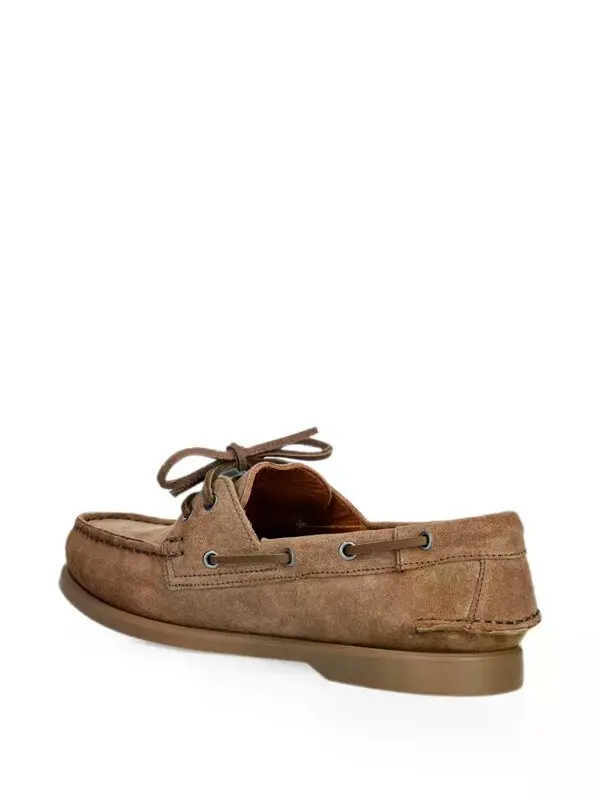 VAGABOND SHOEMAKERS Loui Suede Lace-up Boat Shoes