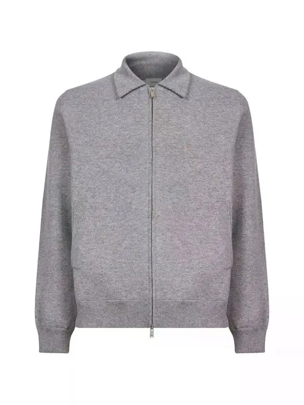 LARDINI Zip-up Shirt-collar Jacket
