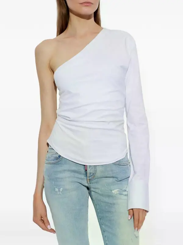Dsquared2 One-shoulder Ruched Top