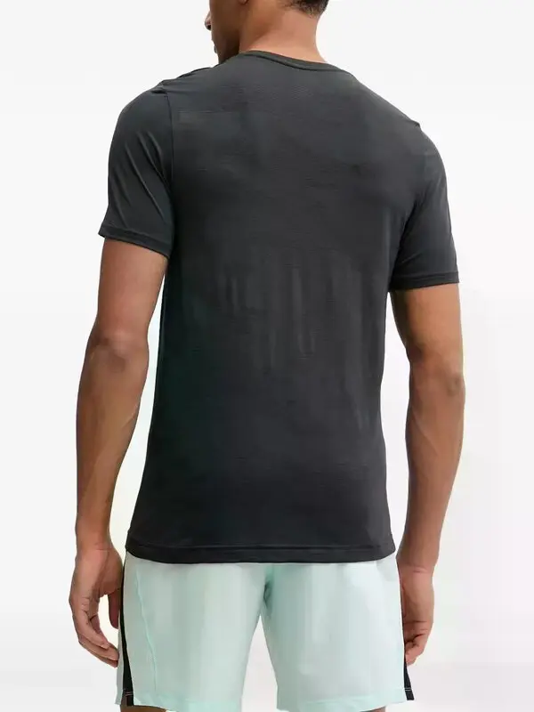 Under Armour Vanish Elite Seamless Camo Logo-print Jacquard T-shirt - Black