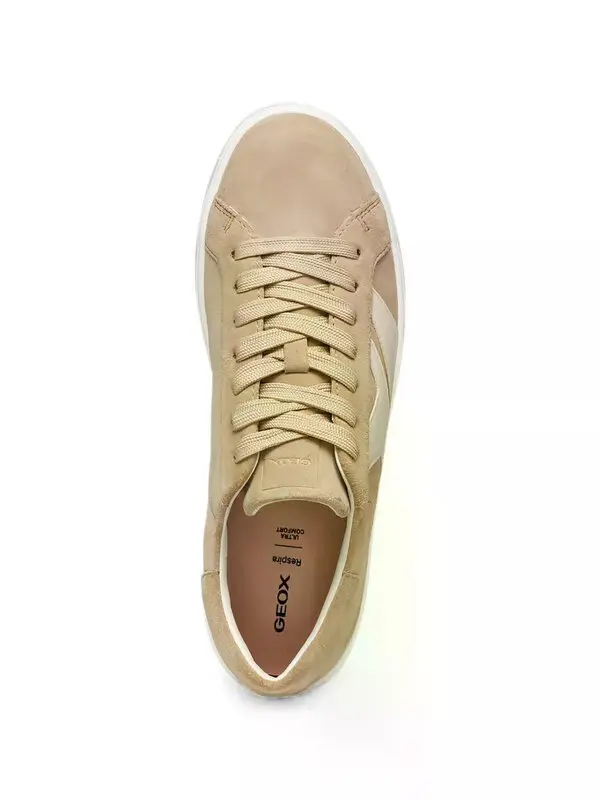 Geox Spherica Ecub-1 Panelled Lace-up Sneakers