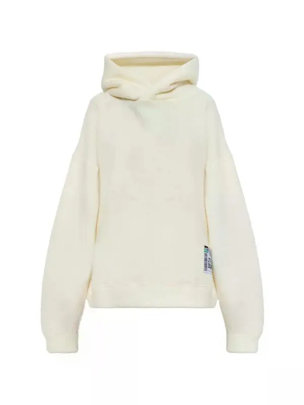 Dsquared2 Logo-patch Wool Hoodie - Neutrals