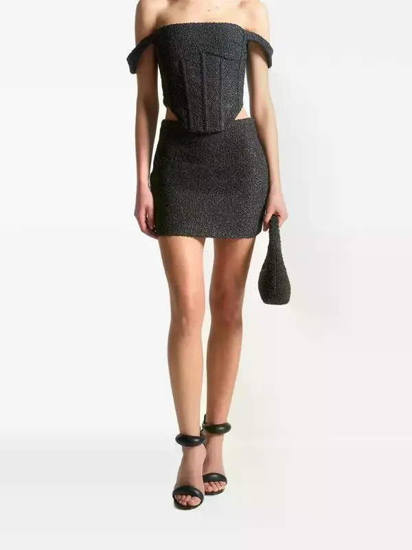Manière De Voir Bonnie Boucle Bardot Corset Top