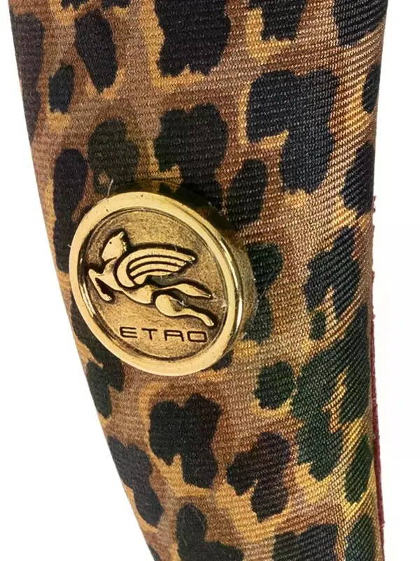 Etro Leopard-print Padded Headband