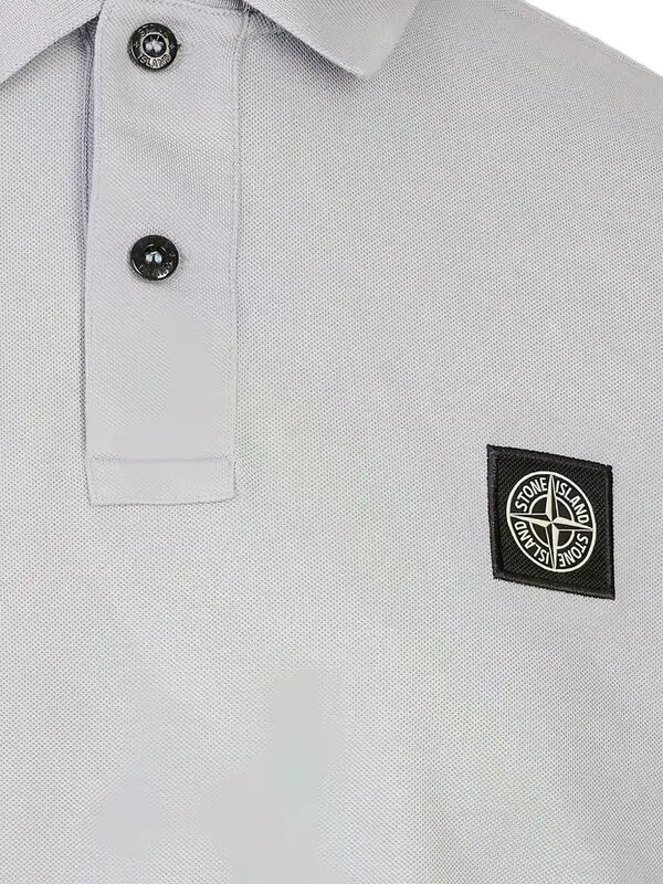Stone Island Logo-patch Polo Shirt