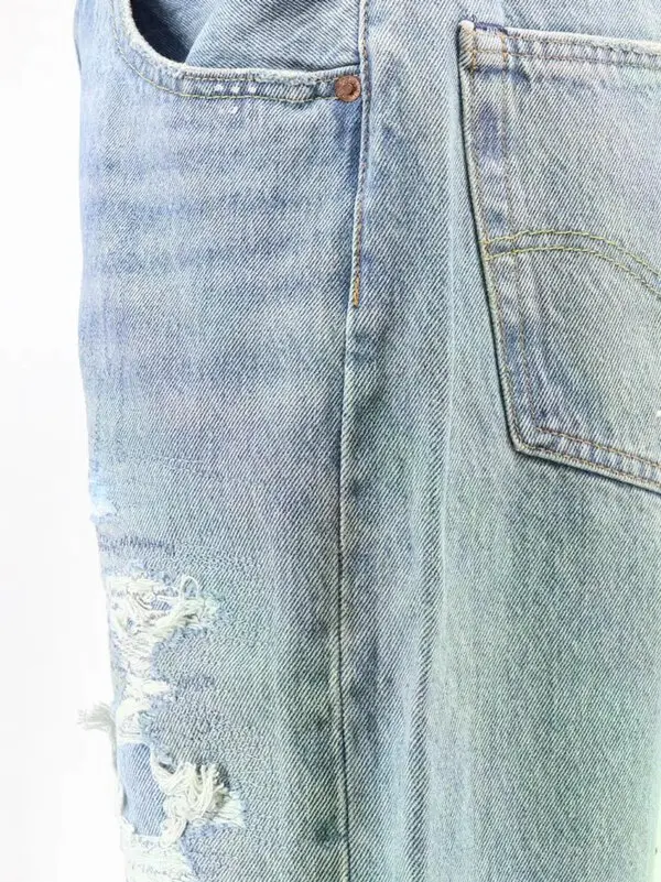 LEVI'S 501 Loose Distressed Jeans