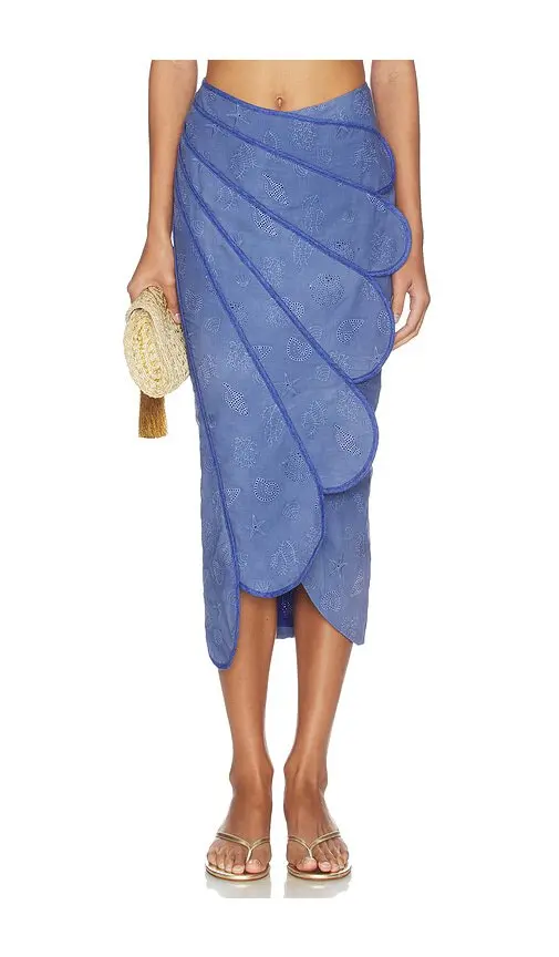 Azulu Sango Skirt In . Also - Blue