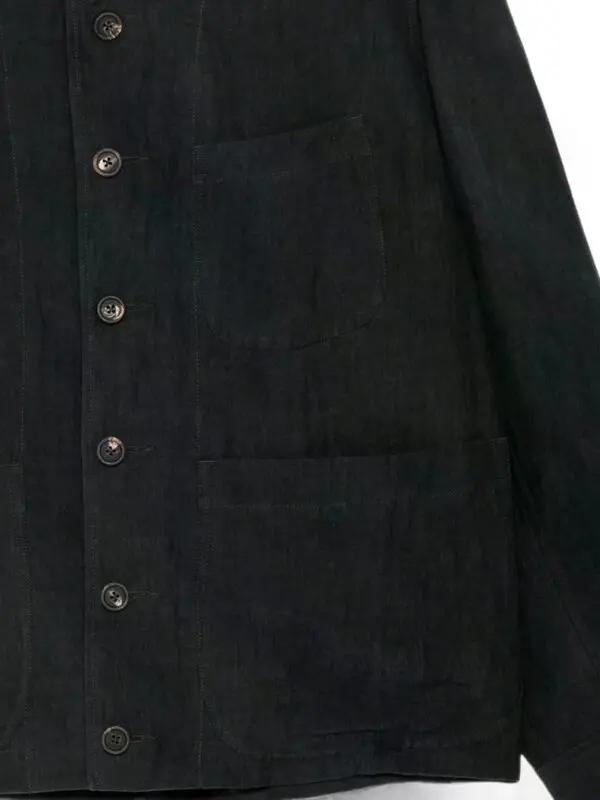 ZIGGY CHEN Spread-collar Jacket