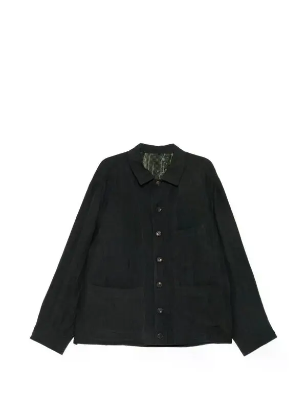 ZIGGY CHEN Spread-collar Jacket