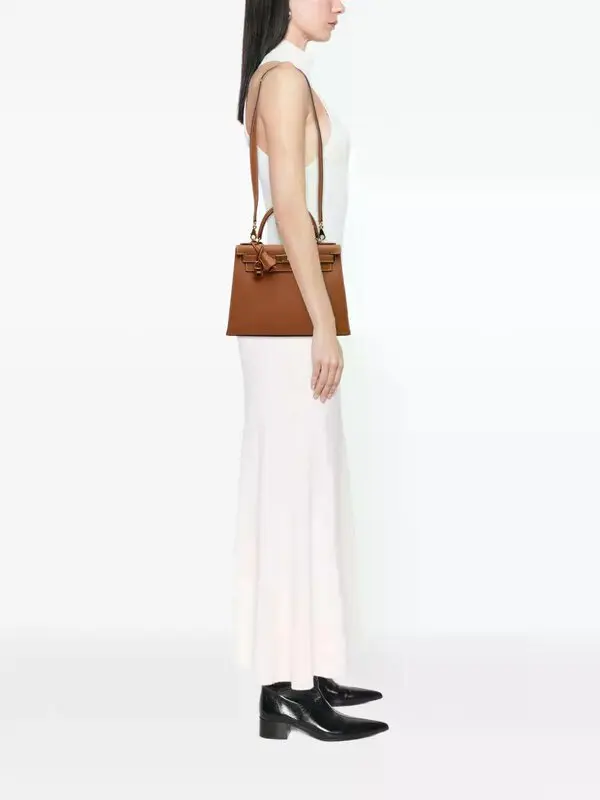 Hermès 28 Epsom Kelly Ii Sellier Tote Bag - Brown