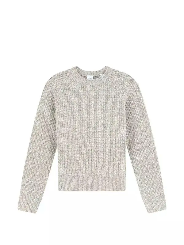 Aspesi Ribbed Raglan-sleeve Sweater - Grey