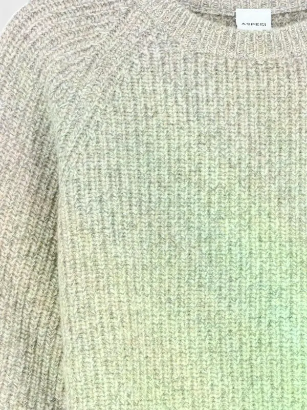 Aspesi Ribbed Raglan-sleeve Sweater