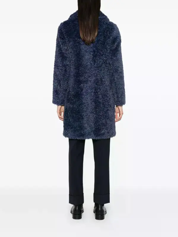 Herno Textured-finish Notched-lapel Coat