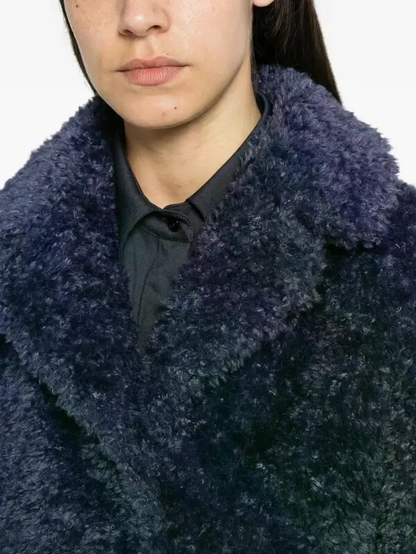 Herno Textured-finish Notched-lapel Coat