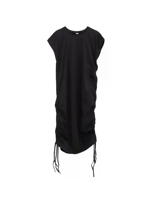 BASERANGE Drawstring Dress - Black