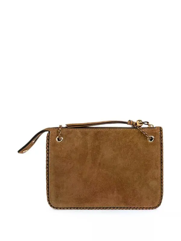 Etro Suede Bag With Logo