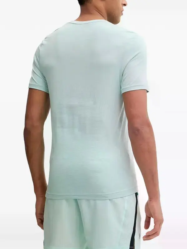 Under Armour Vanish Elite Seamless Logo-print Short-sleeve T-shirt - Blue