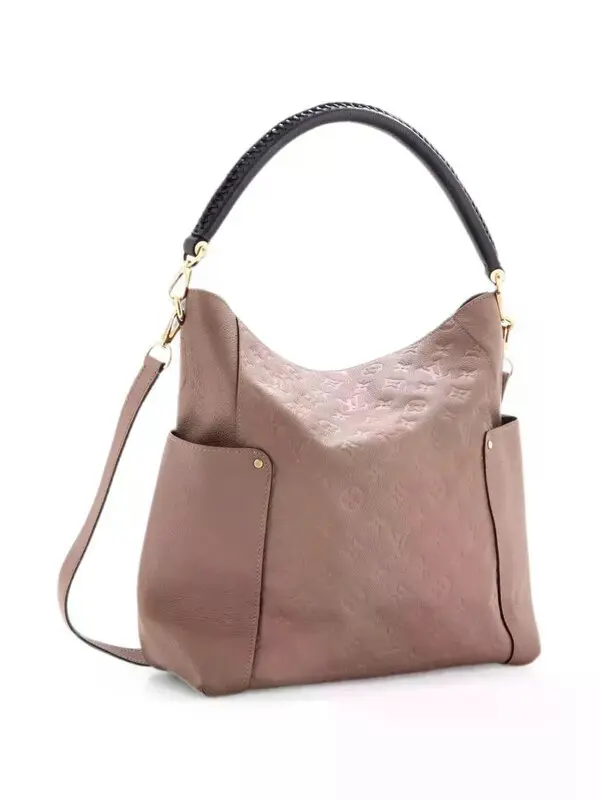 LOUIS VUITTON Bagatelle Monogram Empreinte Leather Hobo Bag