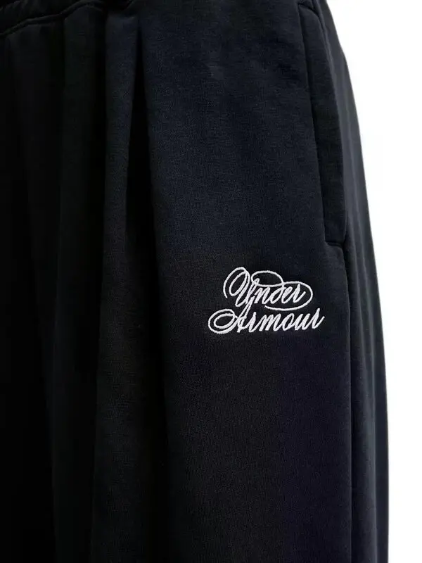 Under Armour Rival Embroidered Logo Wide-leg Track Pants