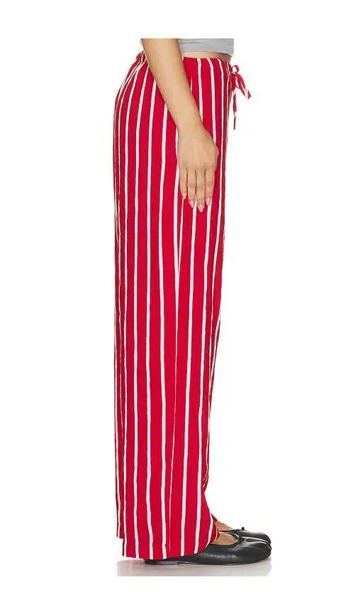 Madewell E- Waist Striped Pull- On Pant In . Also