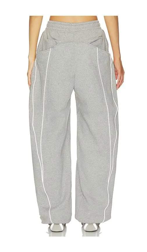 Attico Fleece Cargo Pants